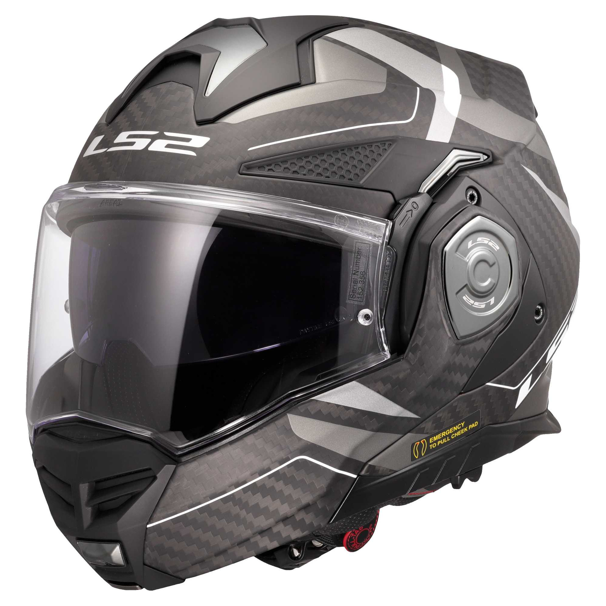 LS2 FF901 Advant X Carbon Horizon Helm - Motorkledingstore