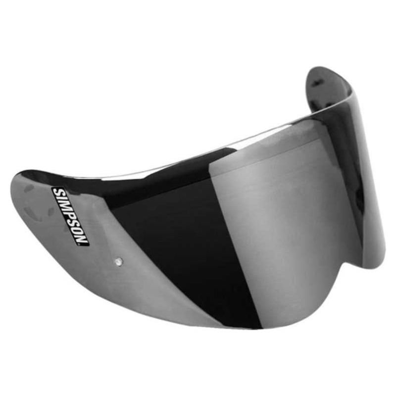 Simpson Visor Iridium Silver - MotorkledingStore
